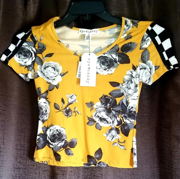 eye candy | Tops | Eye Candy Cropped Top | Poshmark